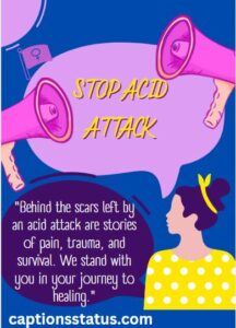 Best 100+ Quotes for Acid attack Survivor - CaptionsStatus
