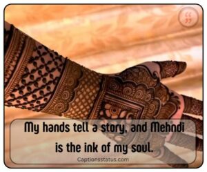 Most Stylish Mehndi Captions For Instagram and Quotes - CaptionsStatus